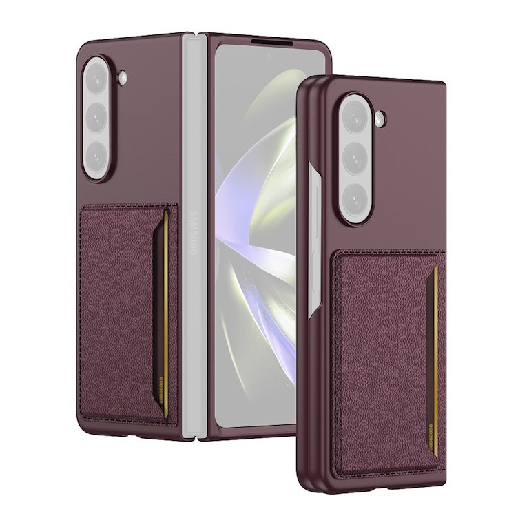 Futrola ELEGANT CARD za Samsung F946 Galaxy Z Fold 5 5G ljubicasta (GKK case) (MS)