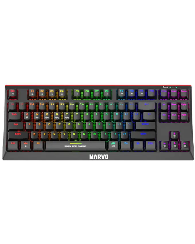 MARVO Bežična mehanička tastatura KG953W, Crna