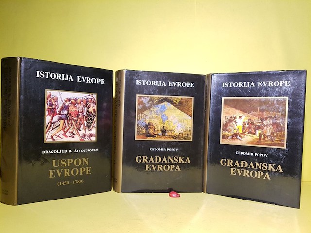 ISTORIJA EVROPE KOMPLET 1-3