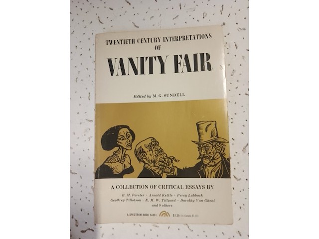 Twentieth century interpretations of Vanity fair