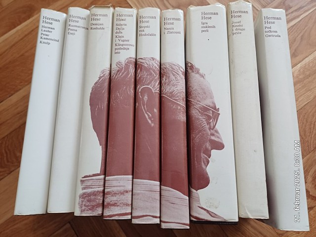 HERMAN HESE, KOMPLET 1-9