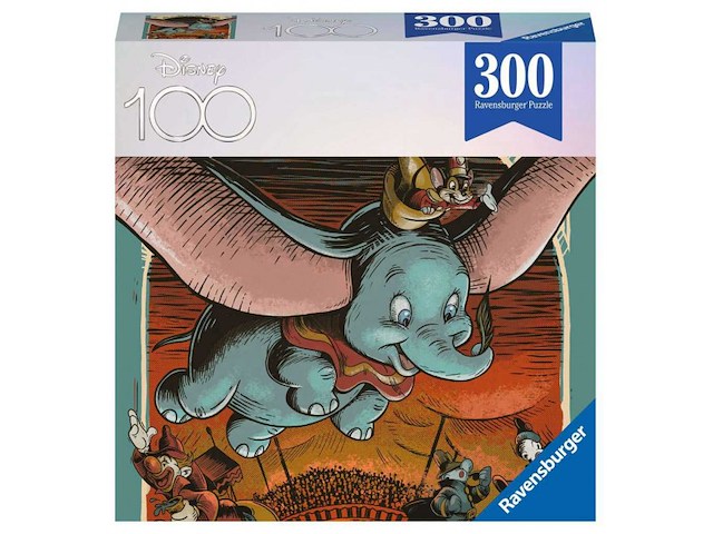 Puzzle slagalica 300 kom. Dambo Disney 100th Aniversary Ravensburger 13370