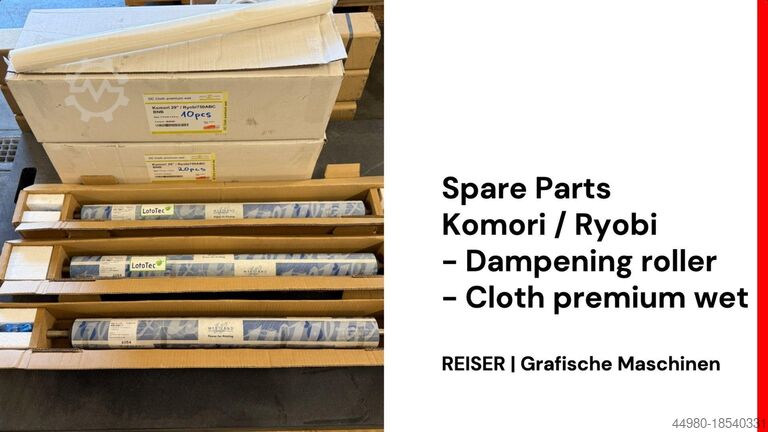 Ostala oprema i pribor
Komori Spare parts Komori / Ryobi