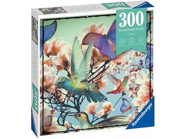 Ravensburger Puzzle moment Slagalica za odrasle 300 delova - Kolibri 12969