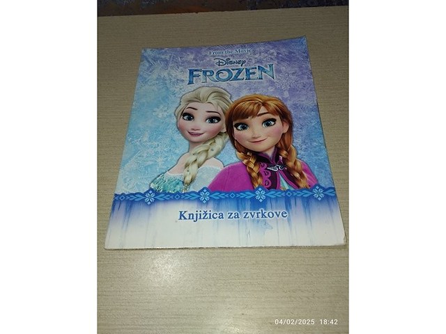 Album Frozen za zvrkove