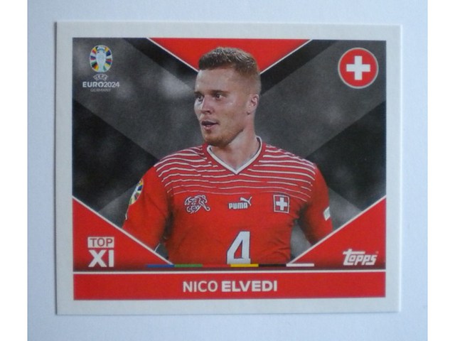 (Sl) Euro 2024 Topps (SUI TOP 1).