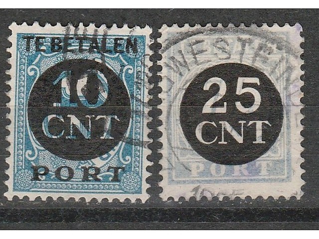 Netherlands - 1923-1924 - Postage due