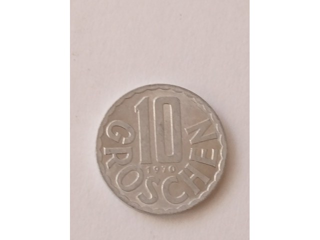 10 Groša 1970.g - Austrija - LEPA Kovanica