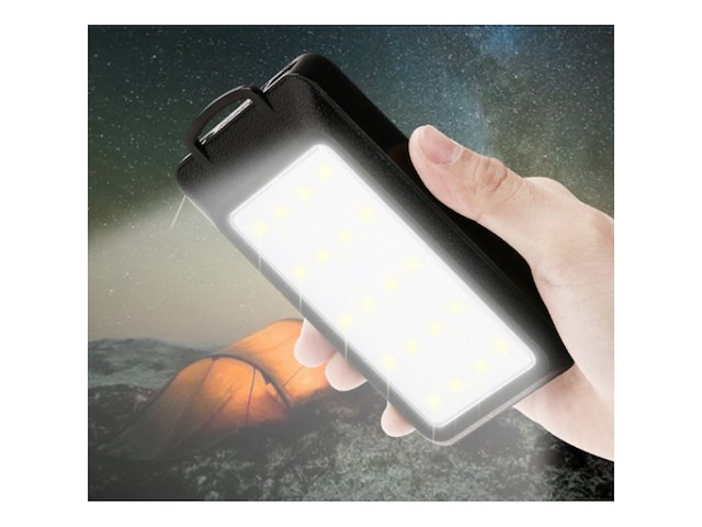 Multi SOLARNI Power bank - lampa, kompas i punjac