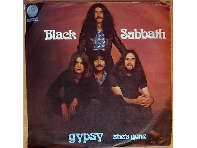 SP BLACK SABBATH - Gipsy (1977) 1. press, NM, ODLIČNA