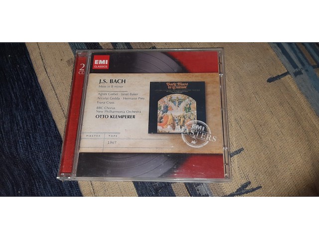 J.S. BACH - Otto Klemperer – Mass In B Minor (2 CD)