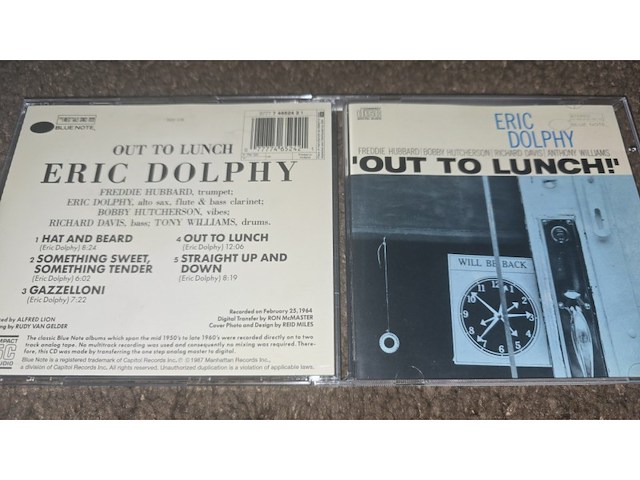 Eric Dolphy - Out to lunch! , ORIGINAL