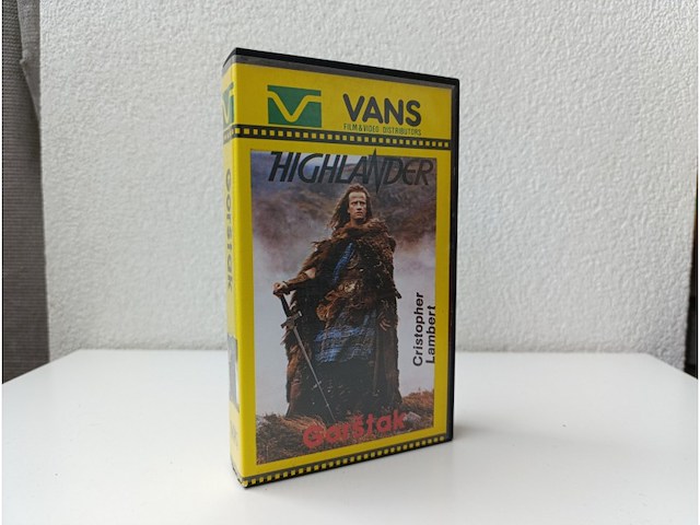 Highlander - GORSTAK - VHS Jugoslavija