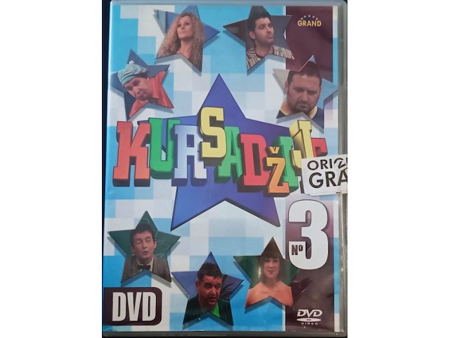 Kursadzije 3 DVD