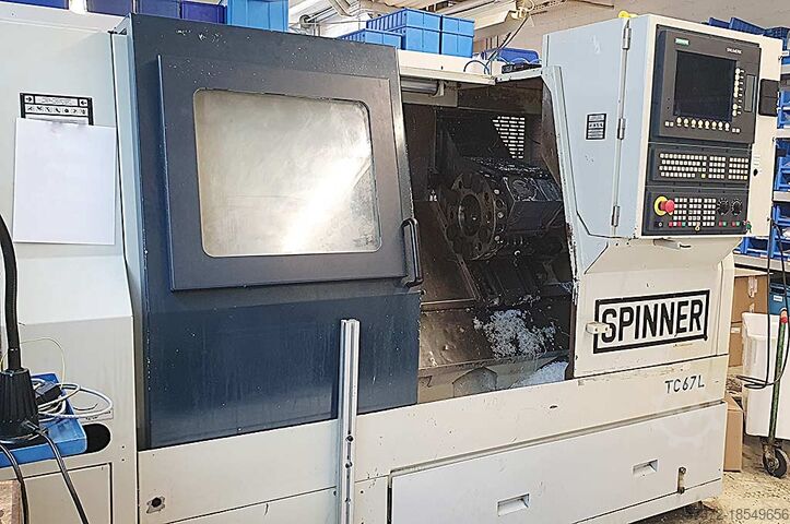 CNC lathe
Spinner TC67L