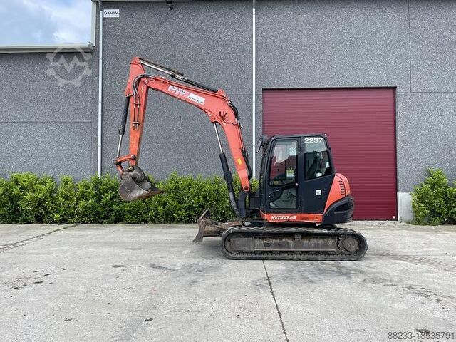 Bager za puzanje
Kubota KX080-4a