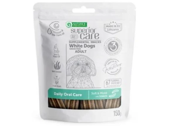 Nature's Protection Superior Care Snacks Daily Oral Care Insects 150g