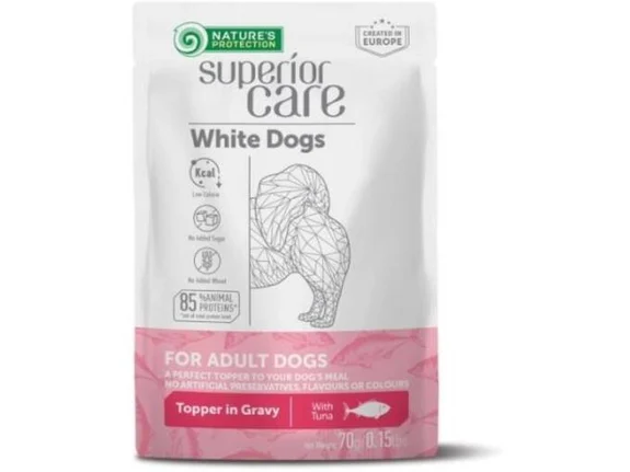 Nature's Protection Superior Care Adult All Breed White Dog Tuna - 70g