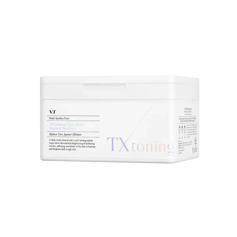 VT COSMETIC Maska za lice TX-toning Daily, 30 komada