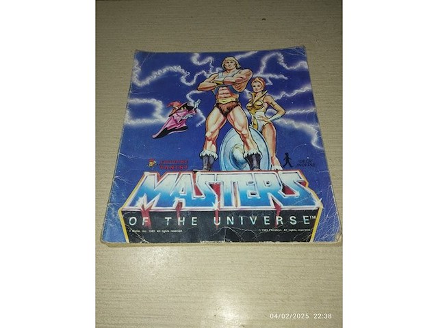 Album sa slicicama Masters of the Universe