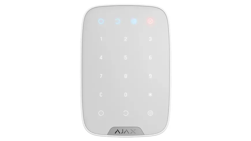 AJAX Tastatura alarmnog sistema, Bela