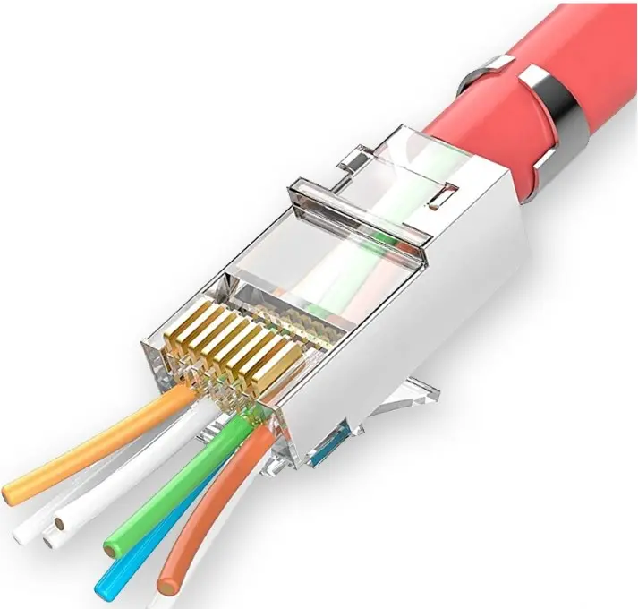 RJ45 Konektor za UTP kabl CAT7, Puni presek, Providan