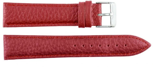 Kožni kaiš 18mm Bordo boja 18.67