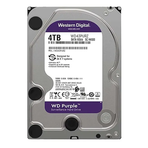 Hard disk WD Purple WD43PURZ 4TB SATA3