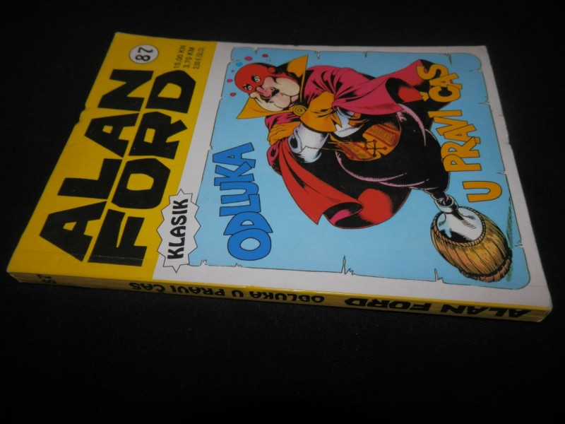 ALAN FORD STRIP AGENT KLASIK 87 - ODLUKA U PRAVI ČAS