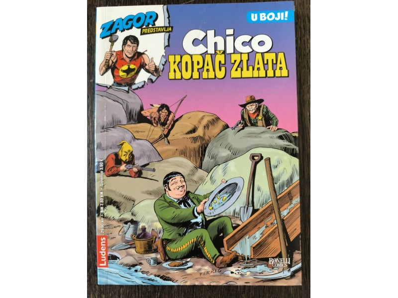 Zagor Predstavlja Ciko u Boji broj 10 Ludens