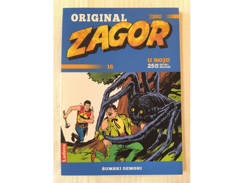 Zagor Original u Boji broj 16 Ludens - GLANCER -