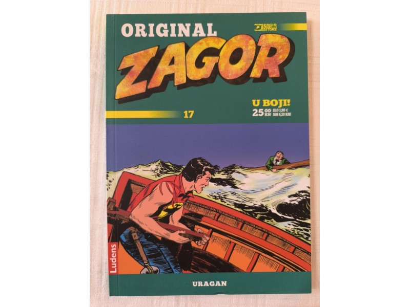 Zagor Original u Boji broj 17 Ludens - GLANCER -