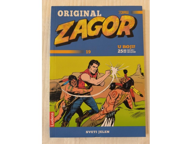 Zagor Original u Boji broj 19 Ludens - GLANCER -