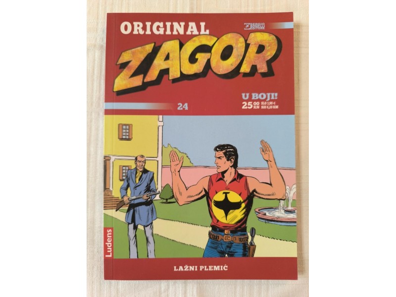 Zagor Original u Boji broj 24 Ludens - GLANCER -