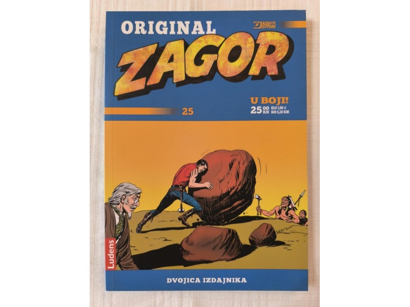 Zagor Original u Boji broj 25 Ludens - GLANCER -