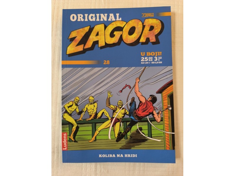 Zagor Original u Boji broj 28 Ludens - GLANCER -