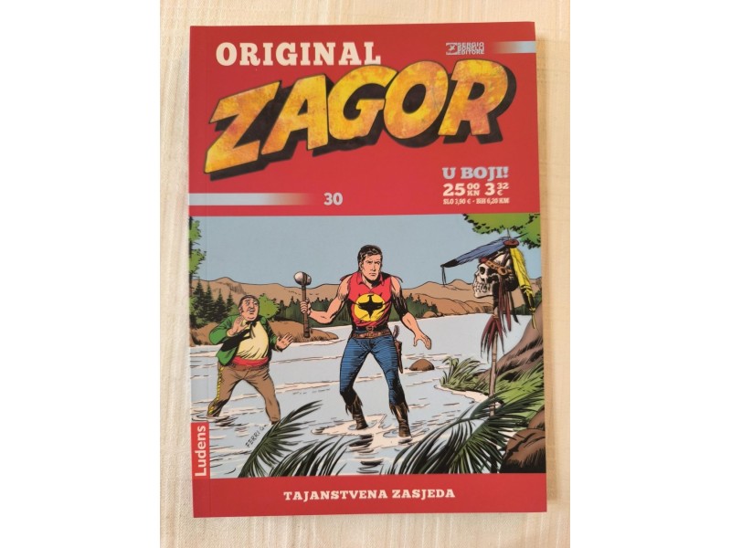 Zagor Original u Boji broj 30 Ludens - GLANCER -