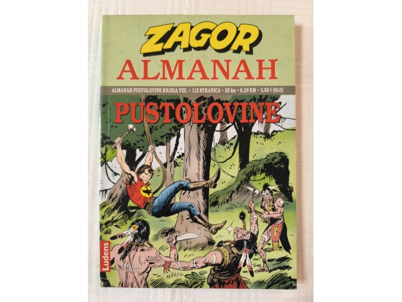 Zagor Almanah broj 8 Ludens - GLANCER -