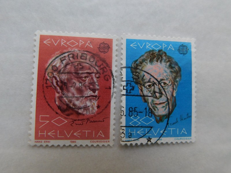 HELVETIA EUROPA 1985 KOMPLET SERIJA