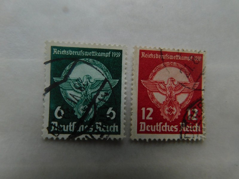 DEUTSCHES REICH 1939 KOMPLET SERIJA