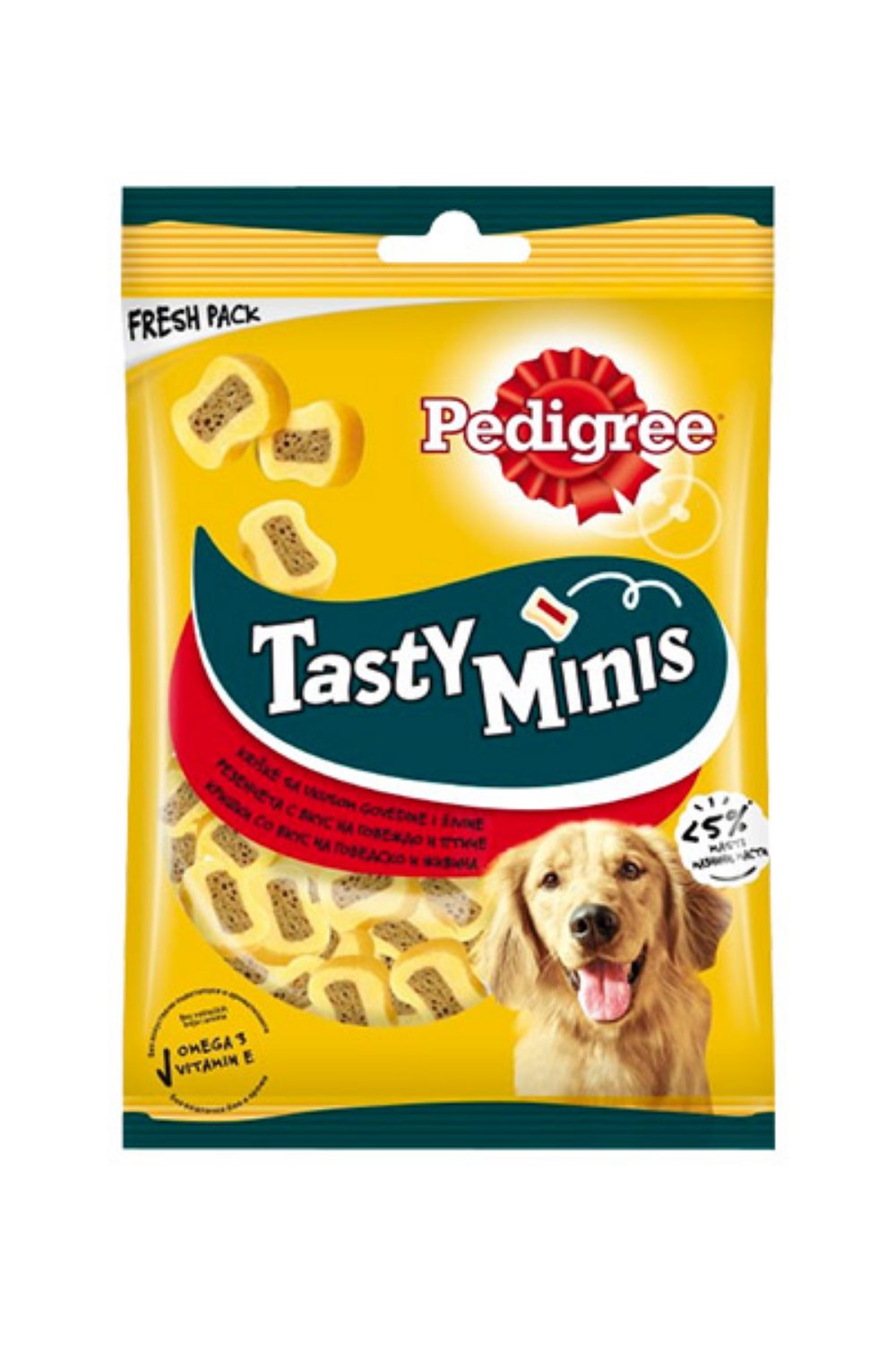 PEDIGREE TASTYMINISSLICESGOVEDZIVINA155G