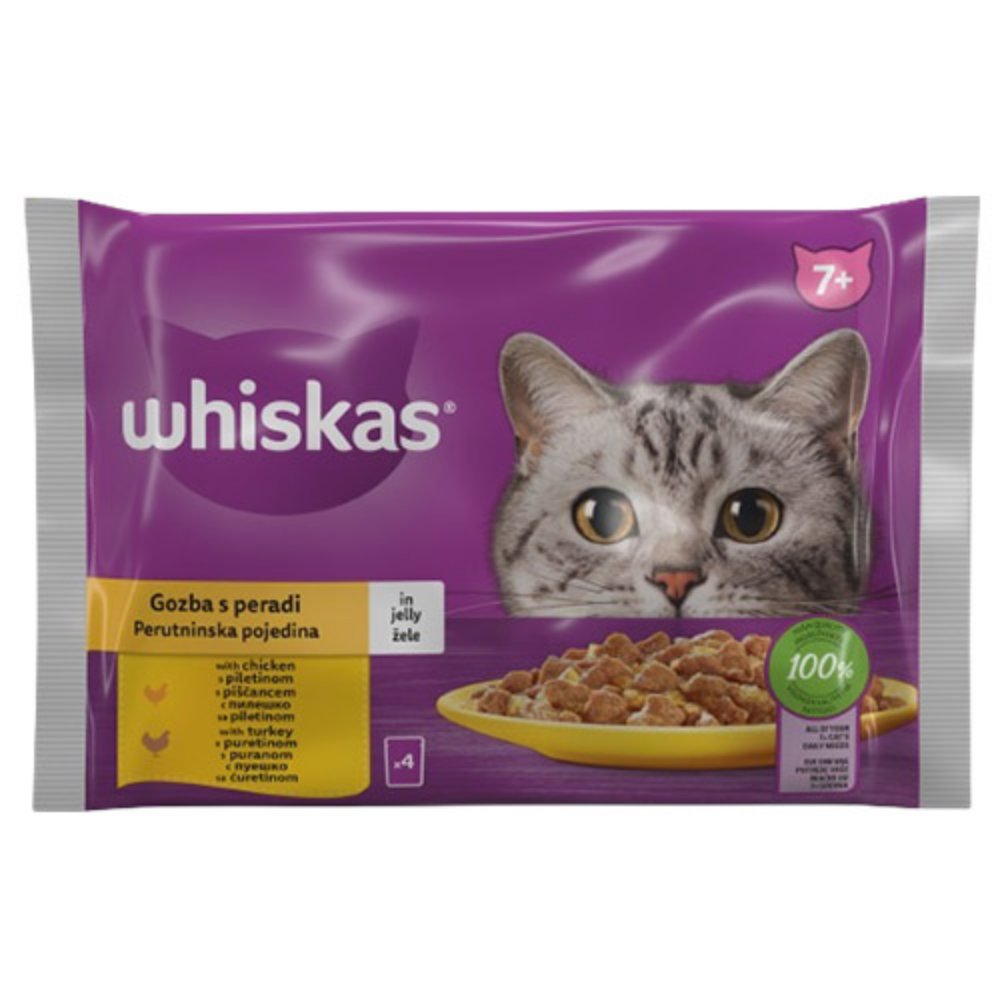 WHISKAS KESICE,IZBOR ZIVINE SENIOR4X85GR