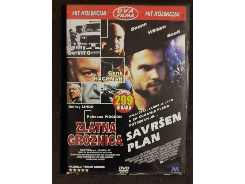 Zlatna groznica/Savršen plan /DVD/