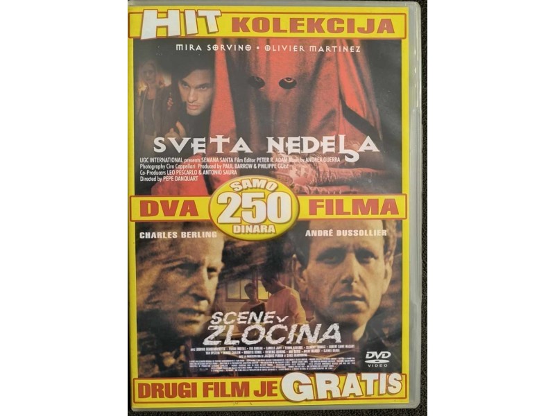 Sveta nedelja/Scene zločina /DVD/