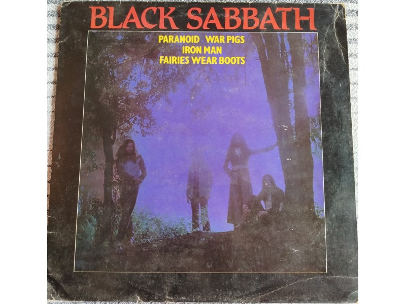 BLACK SABBATH - EP Transparent (providan) vinil