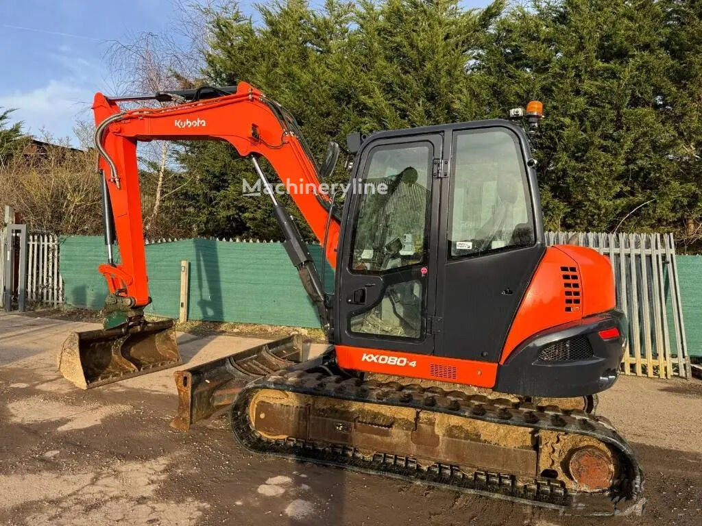 Kubota KX080 mini bager