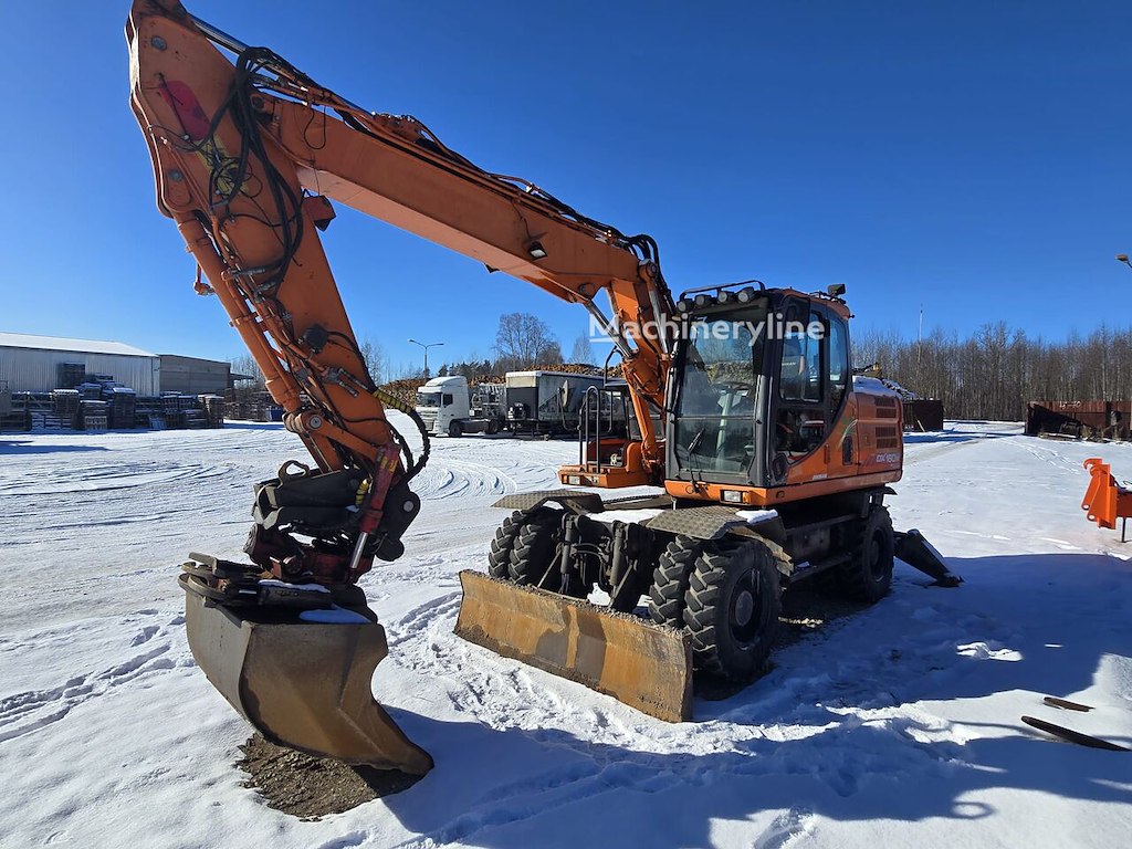 Doosan DX 160 W bager točkaš