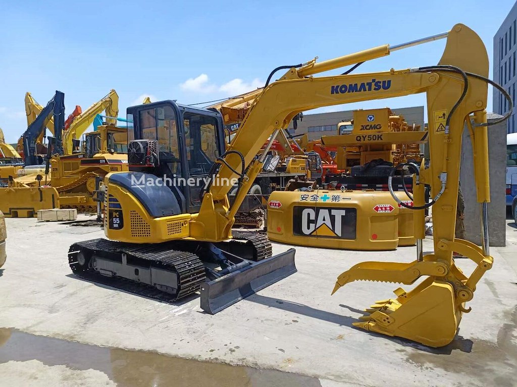 Komatsu PC55 mini bager