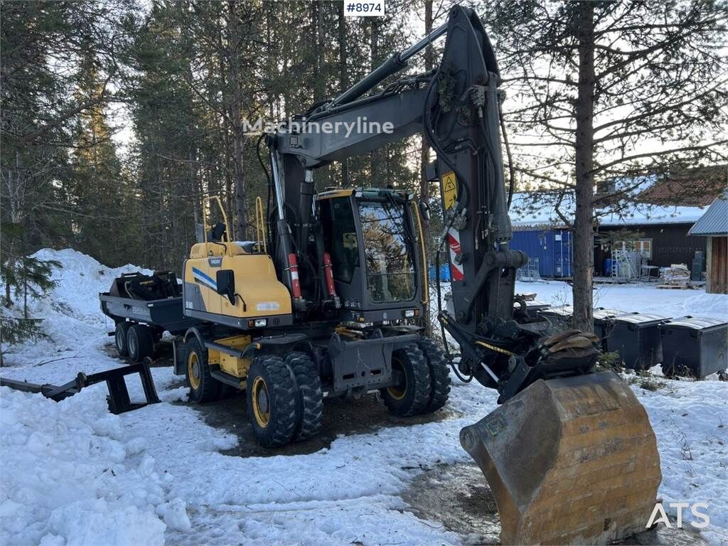 Volvo EW 160 D with Digging System, Tipper and Attachmen bager točkaš