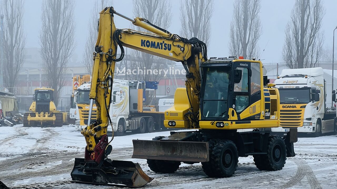 Komatsu PW 158 - 11 bager točkaš